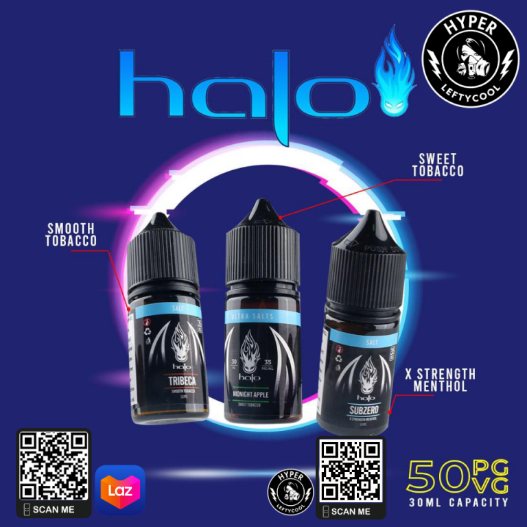 HALO : SUBZERO / TRIBECA SALT 30ML - HyperVape