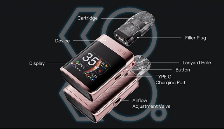 UWELL CALIBURN G3 Pro KOKO Pod Kit - HyperVape